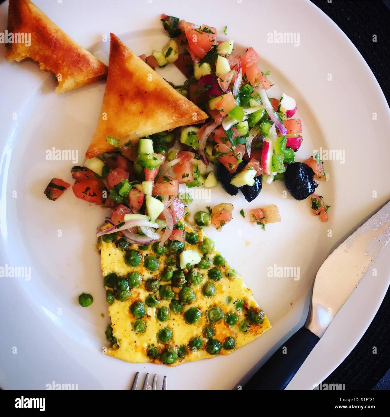Lunch in Morocco Stock Photo - Alamy