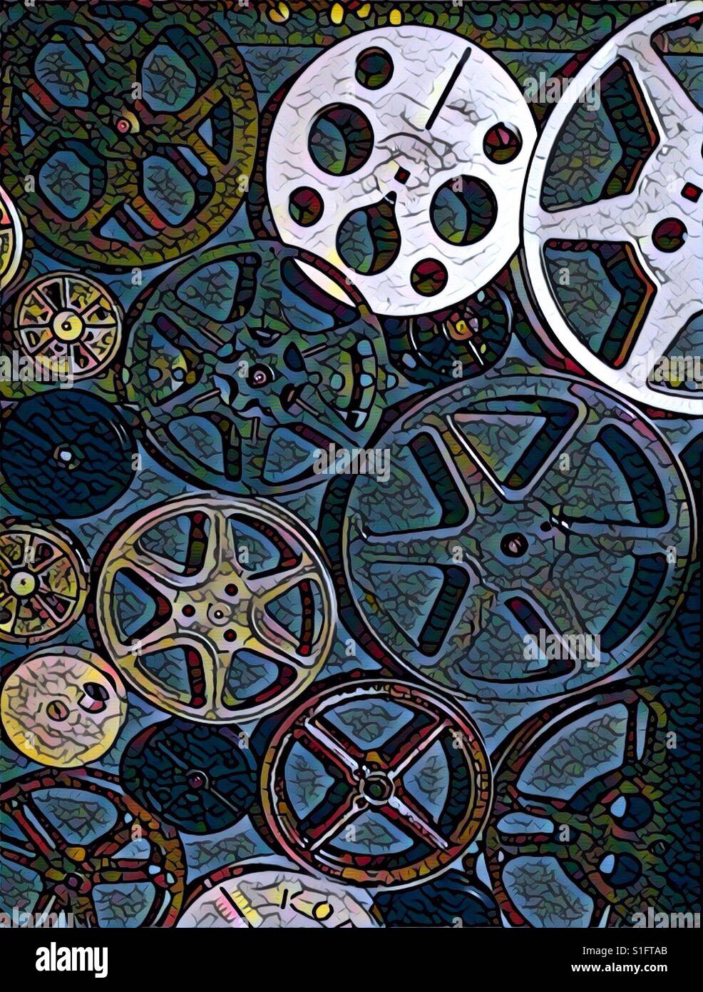 Spools of film hi-res stock photography and images - Alamy