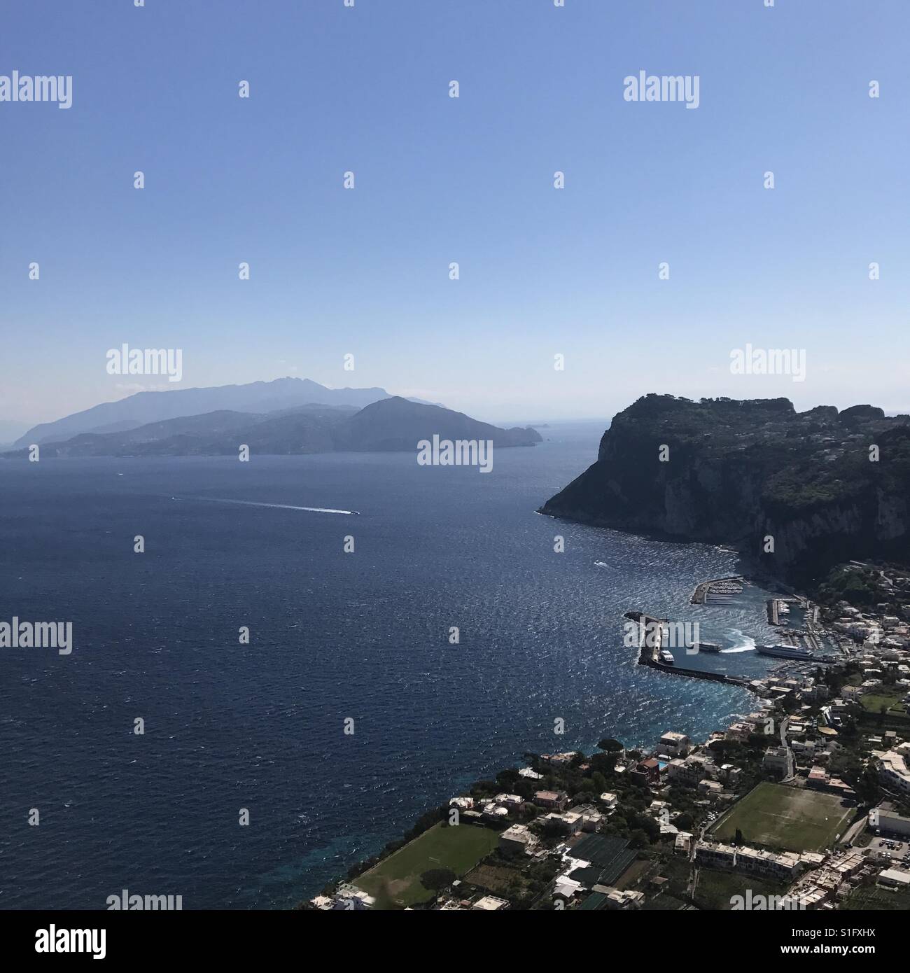 Villa san michele capri hi-res stock photography and images - Alamy