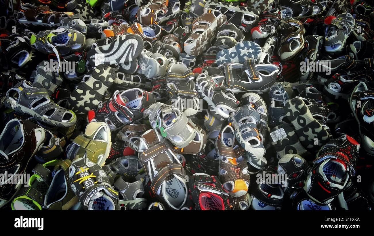 Assorted shoes hi-res stock photography and images - Alamy