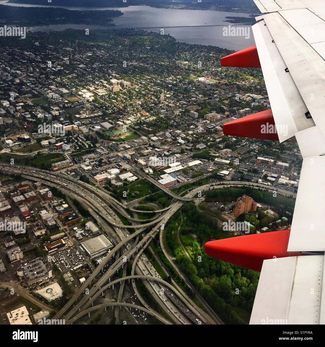 Airplane seat view hi-res stock photography and images - Alamy