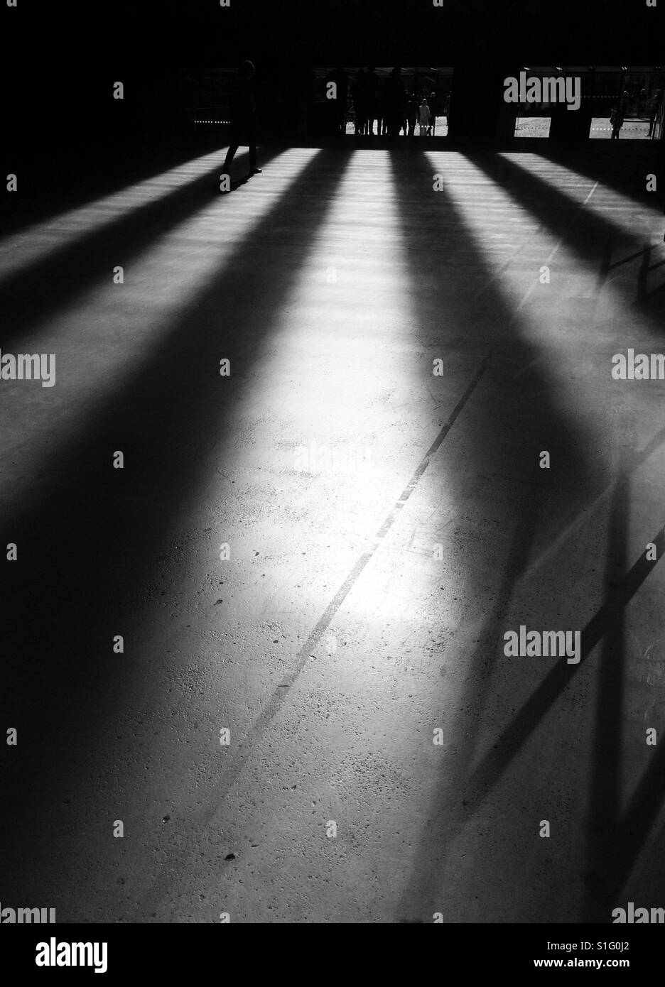 Long lines of shadows hi-res stock photography and images - Alamy