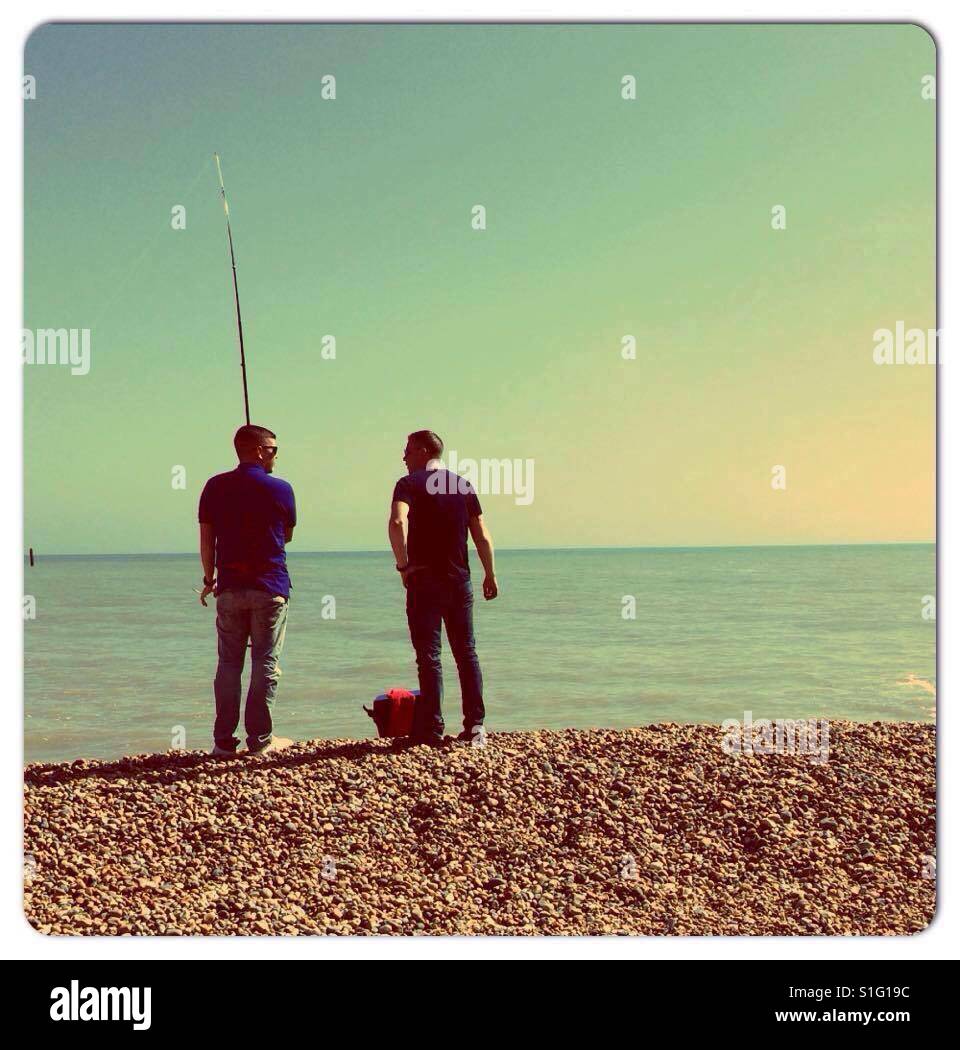 Fishing mates hi-res stock photography and images - Alamy