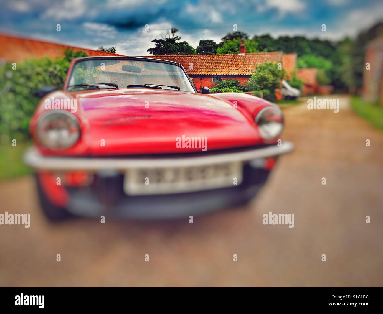 Triumph spitfire classic car hi-res stock photography and images - Alamy