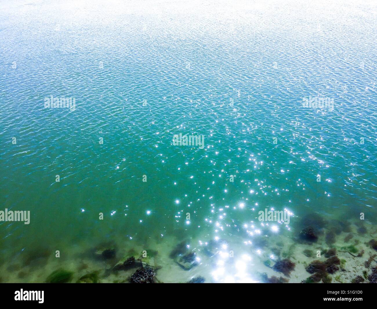 Sea water shimmering hi-res stock photography and images - Alamy