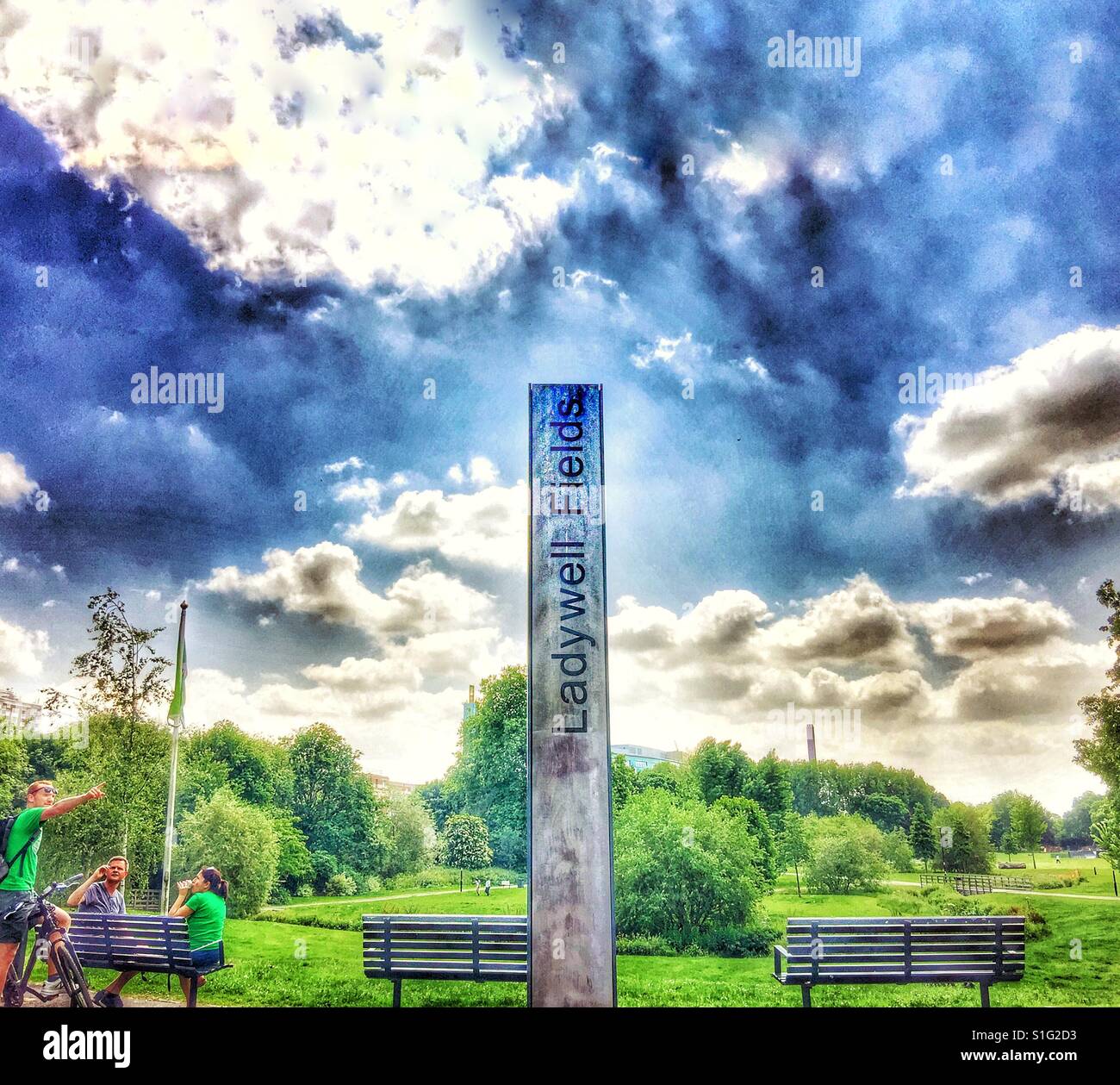 Ladywell Fields in South London Stock Photo - Alamy