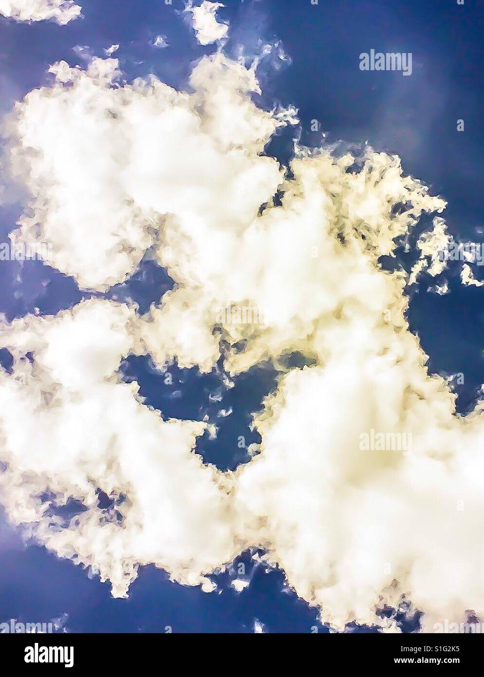 Angel cloud sky shape hi-res stock photography and images - Alamy
