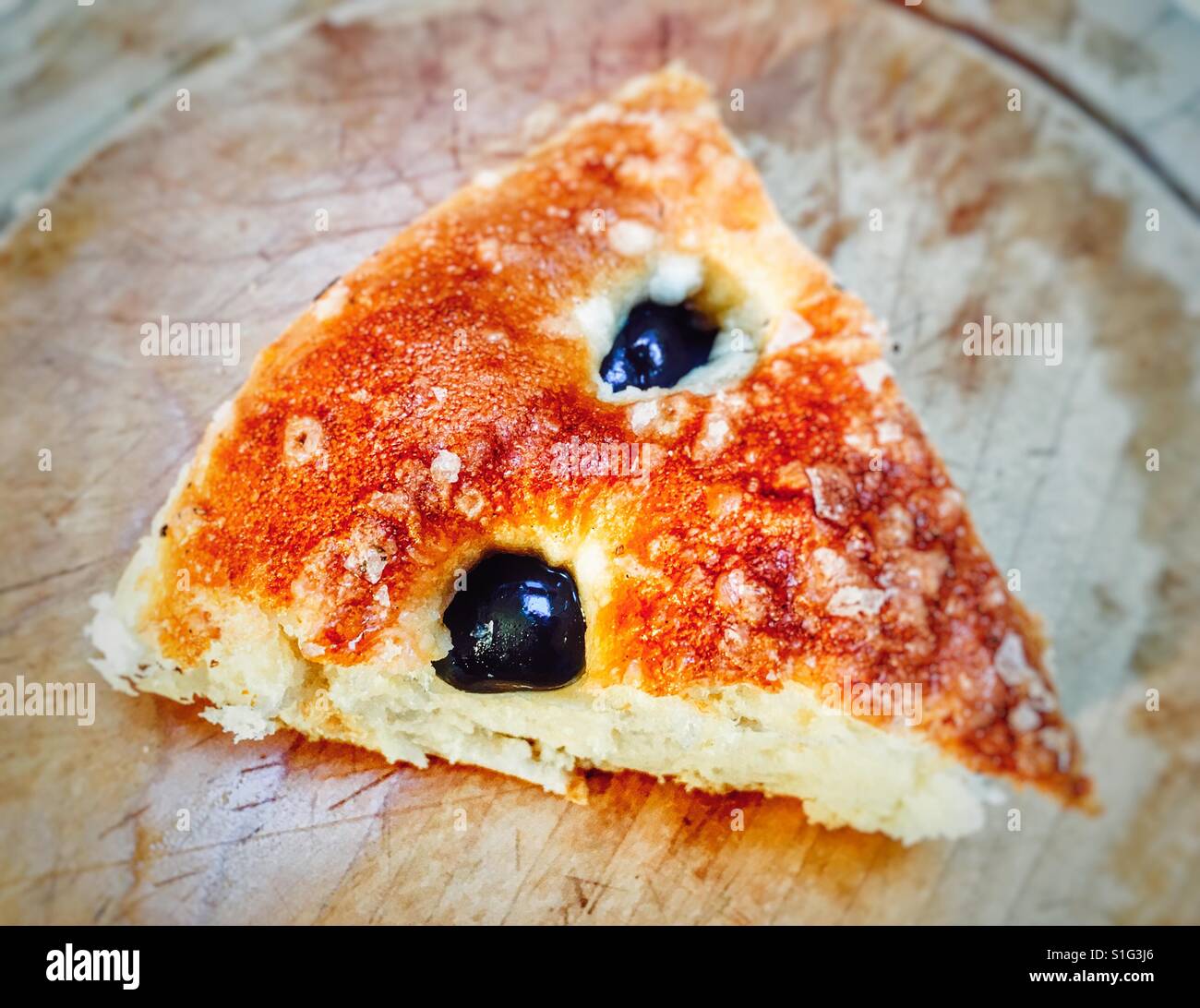 Slice of olive bread hi-res stock photography and images - Alamy