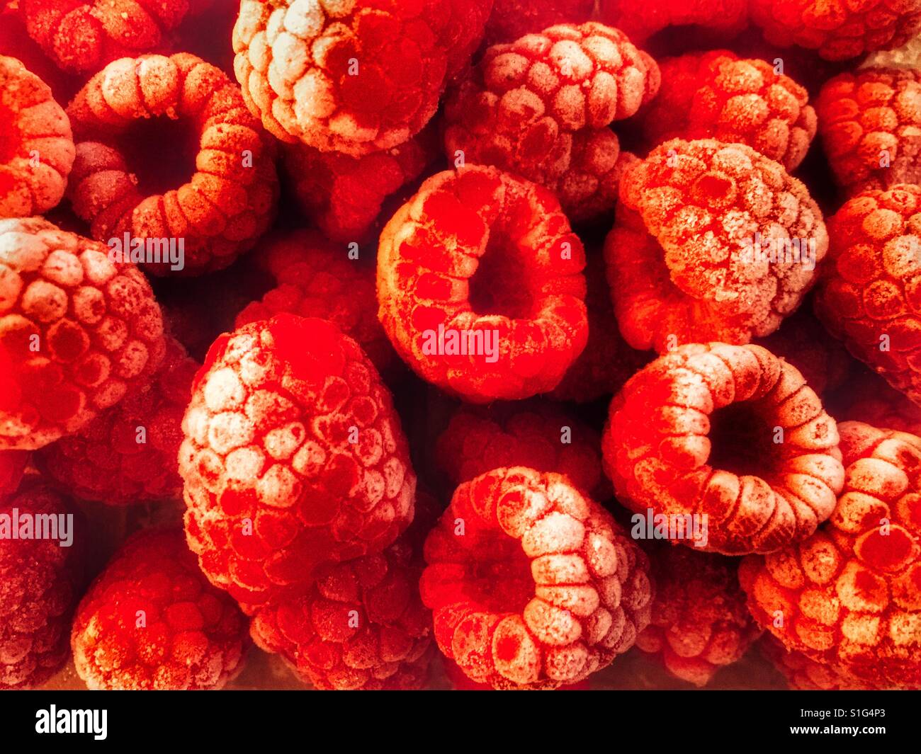 Frozen raspberries hi-res stock photography and images - Alamy