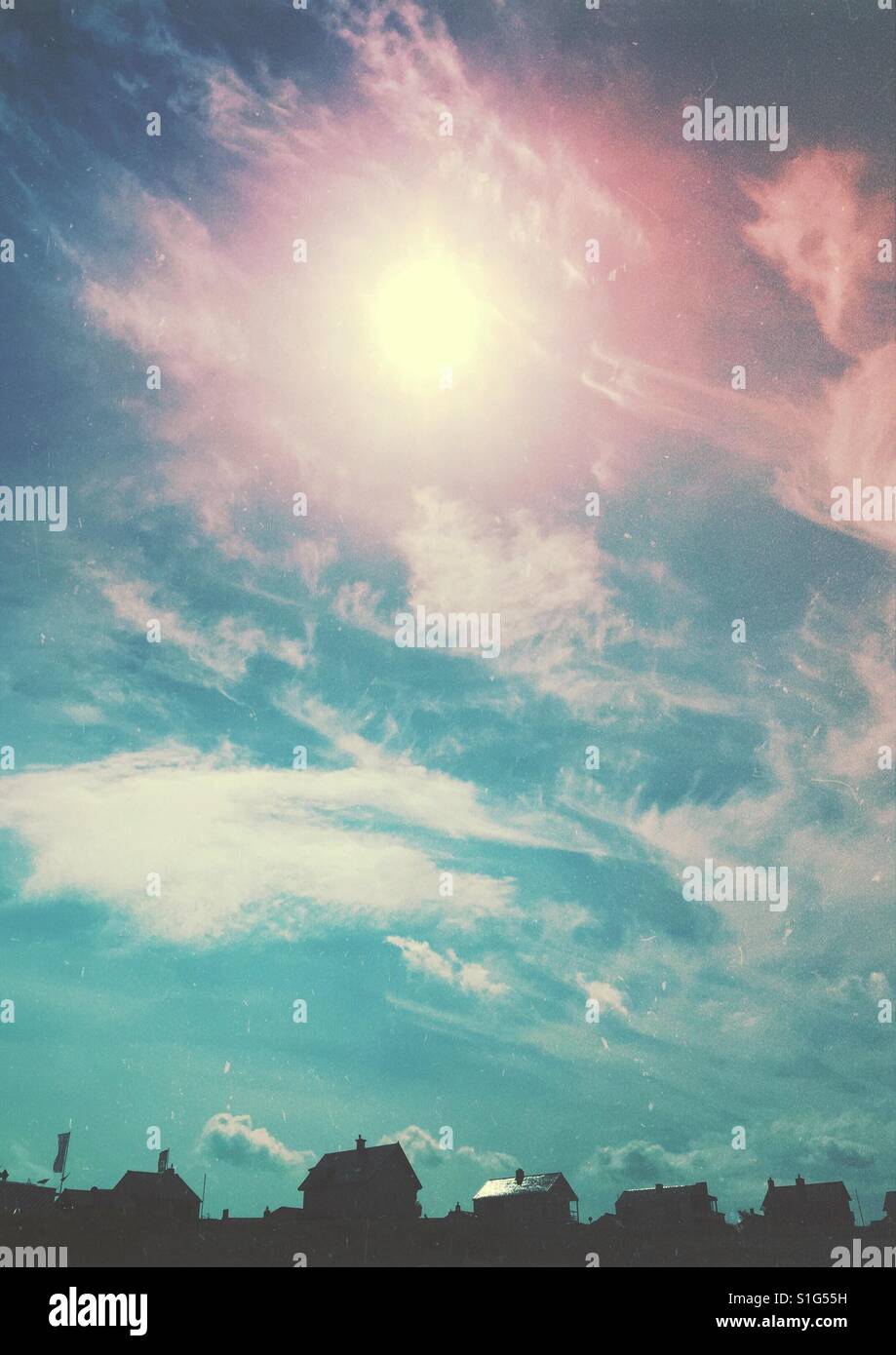 Shadow houses hi-res stock photography and images - Alamy