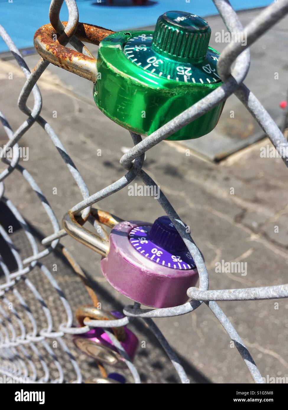 Pink locks hi-res stock photography and images - Alamy