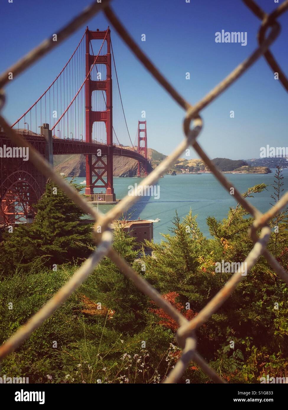 Golden gate park san francisco vintage hi-res stock photography and ...