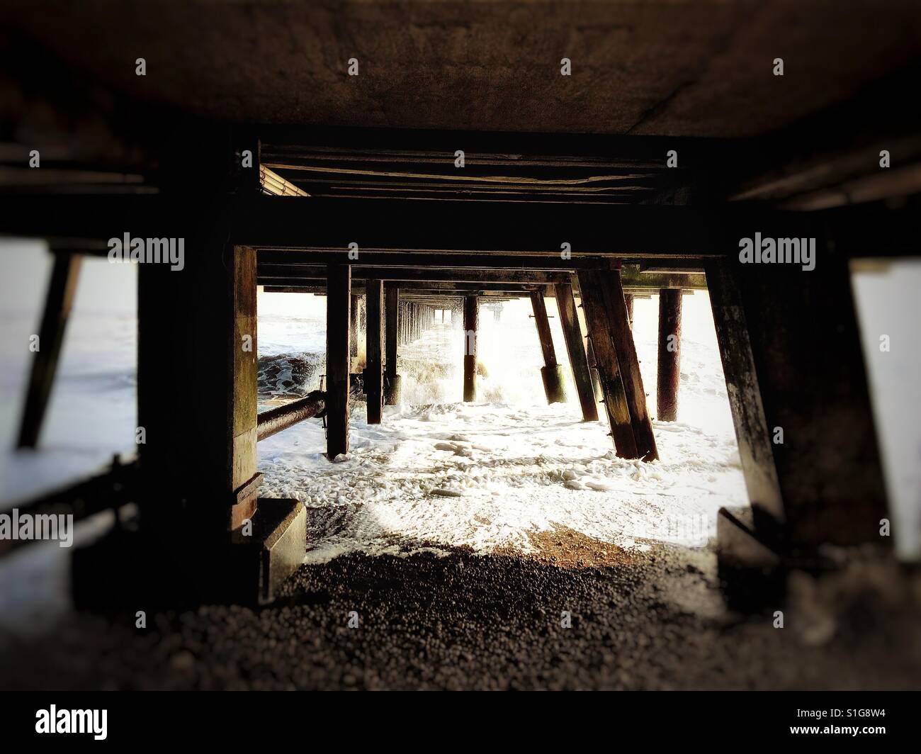 Southwold pier and breakers hi-res stock photography and images - Alamy