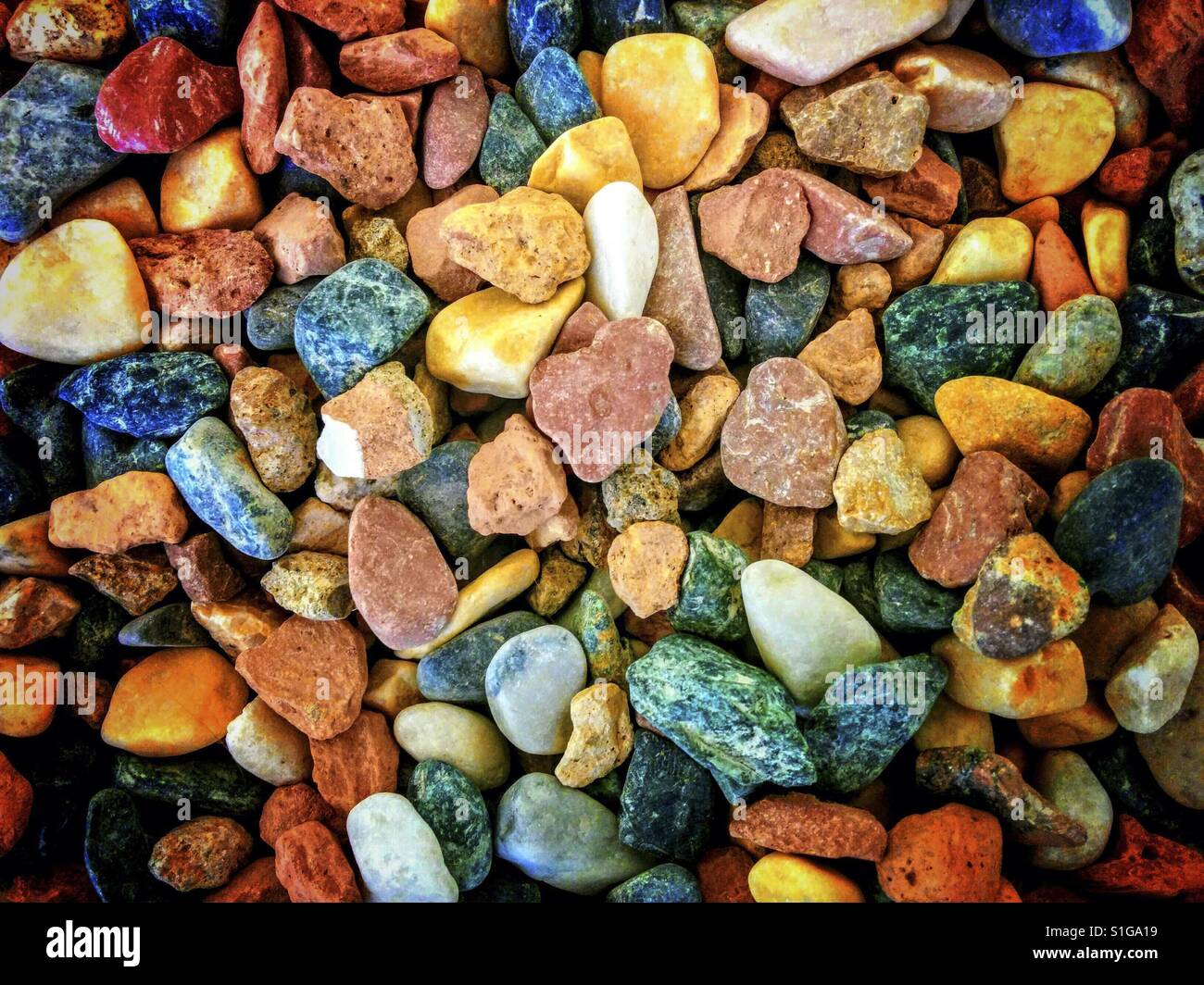 Gravel surfaces and stones hi-res stock photography and images - Alamy