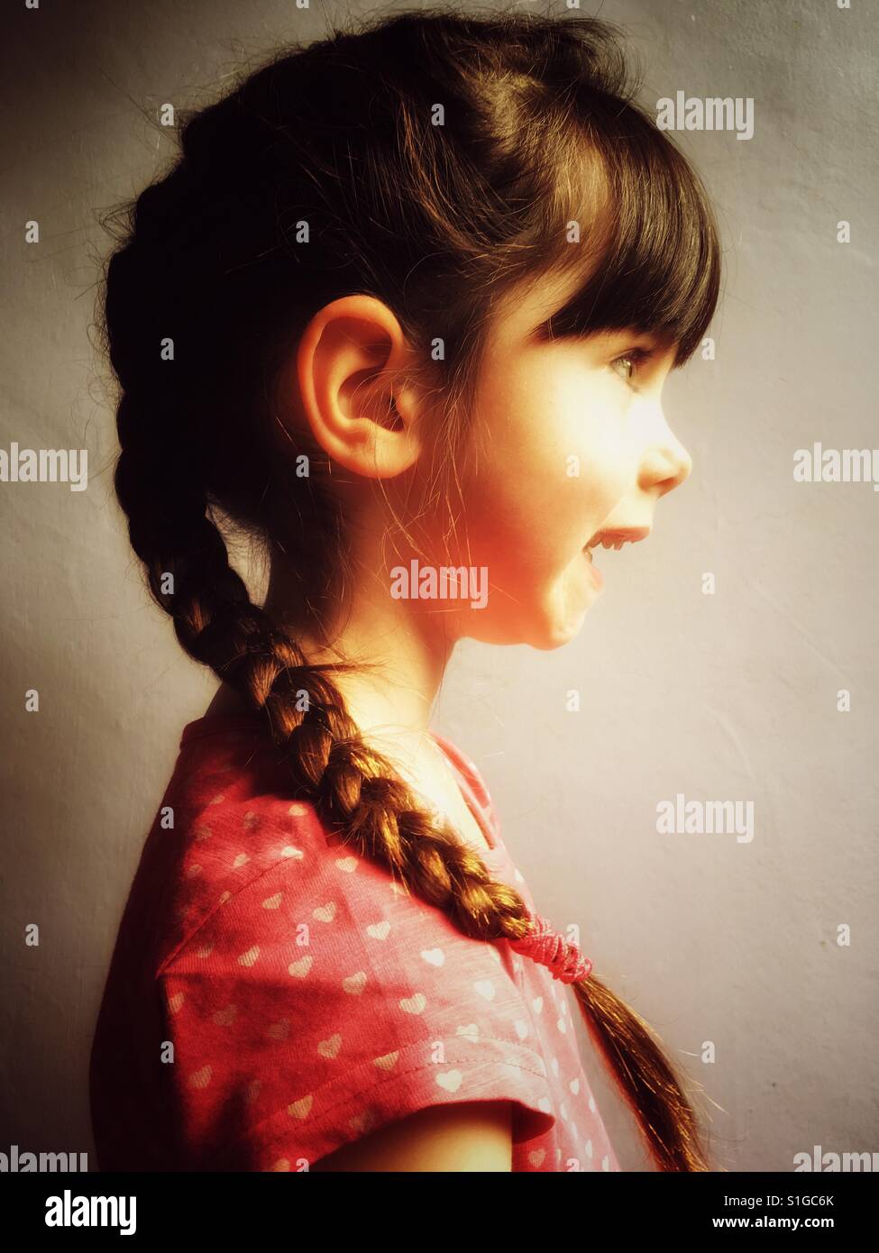 Platted hair hi-res stock photography and images - Alamy