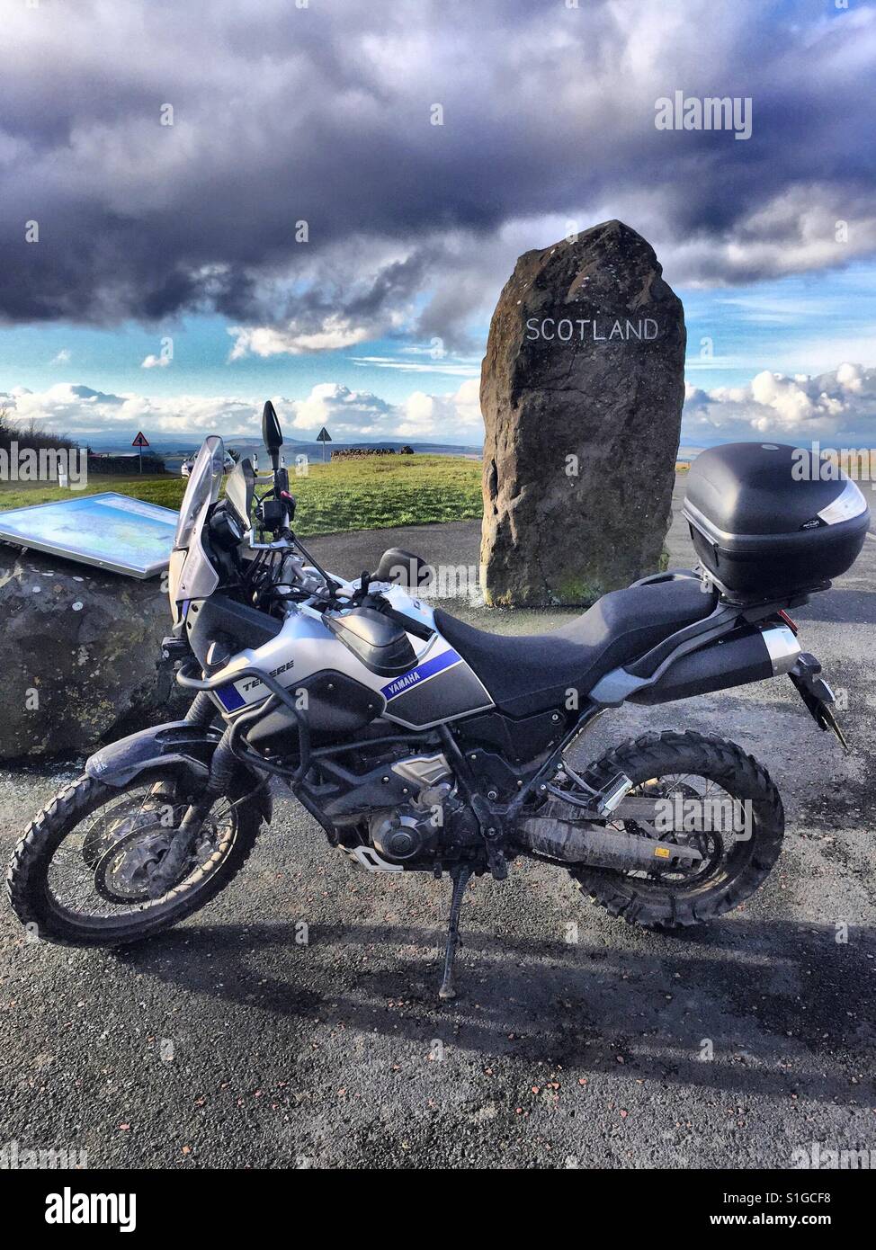 Motorbike tour scotland hi-res stock photography and images - Alamy