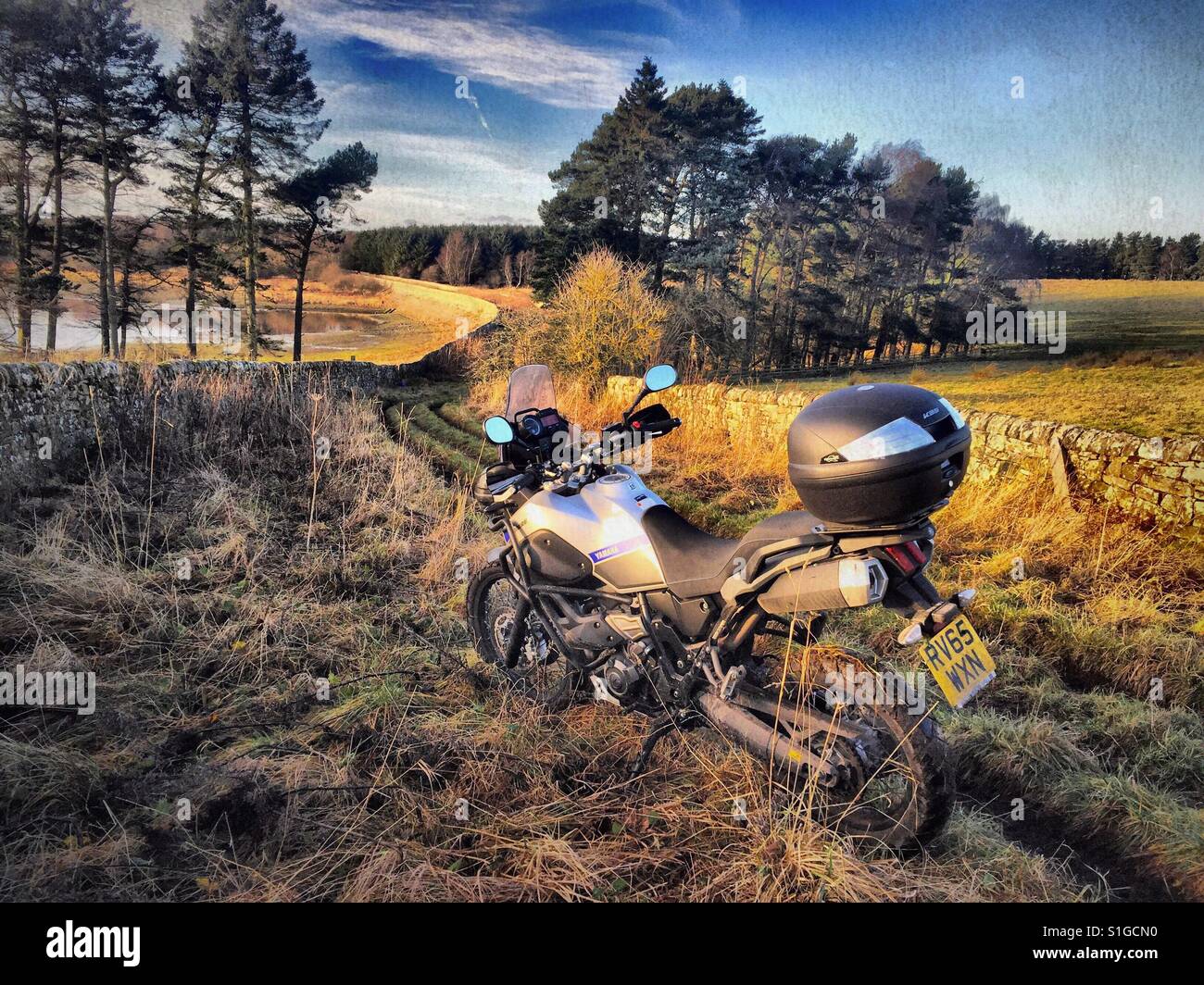 Off road and motorbike and countryside hi-res stock photography and ...