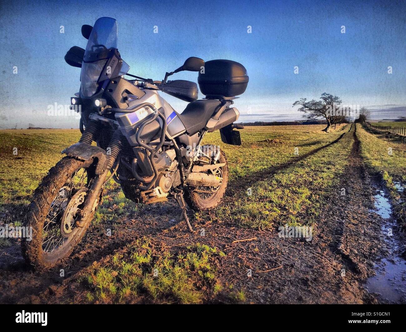 Motorbike trail bike hi-res stock photography and images - Alamy