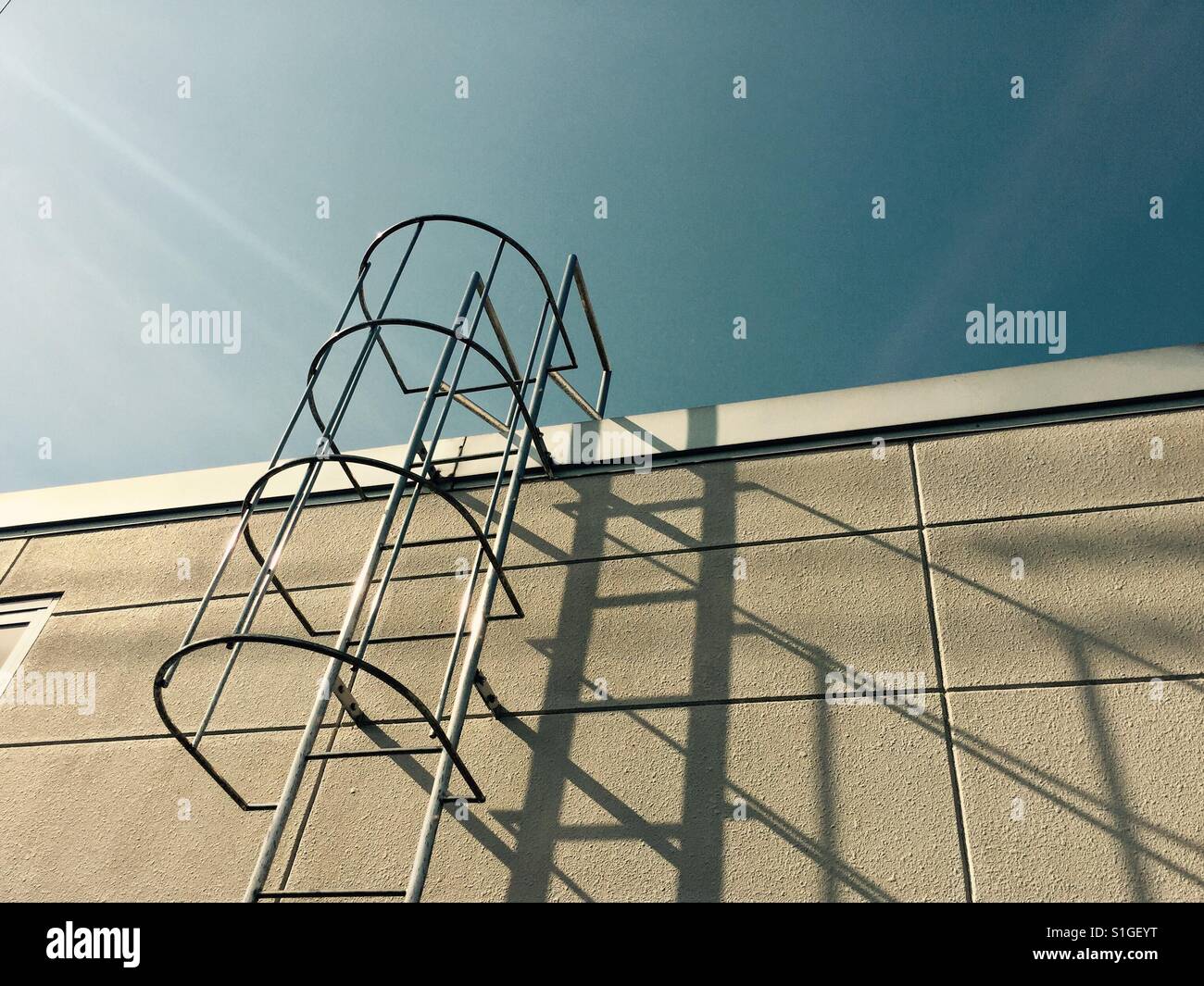 Ladder escape hi-res stock photography and images - Alamy