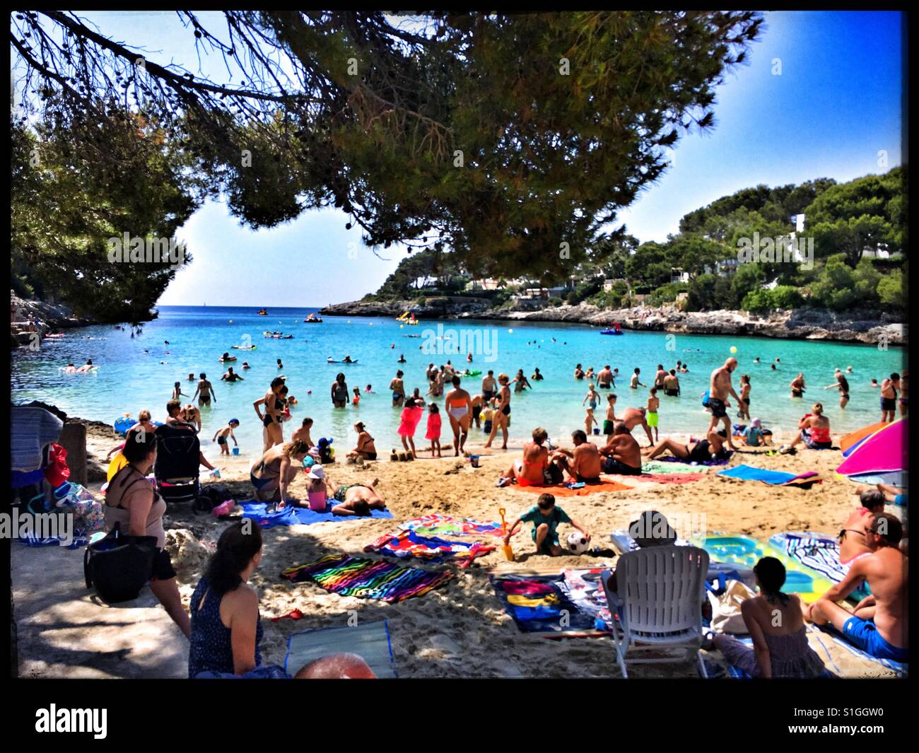 Crowded Spanish Beach High Resolution Stock Photography and Images - Alamy
