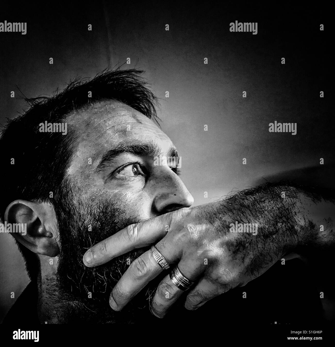 Self thinking hi-res stock photography and images - Alamy