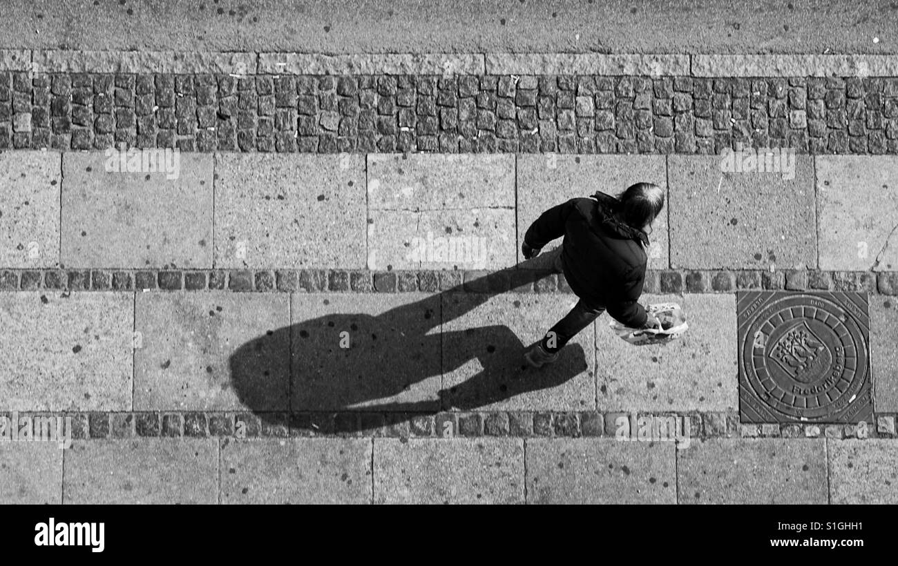 Shadow pavement Black and White Stock Photos & Images - Alamy