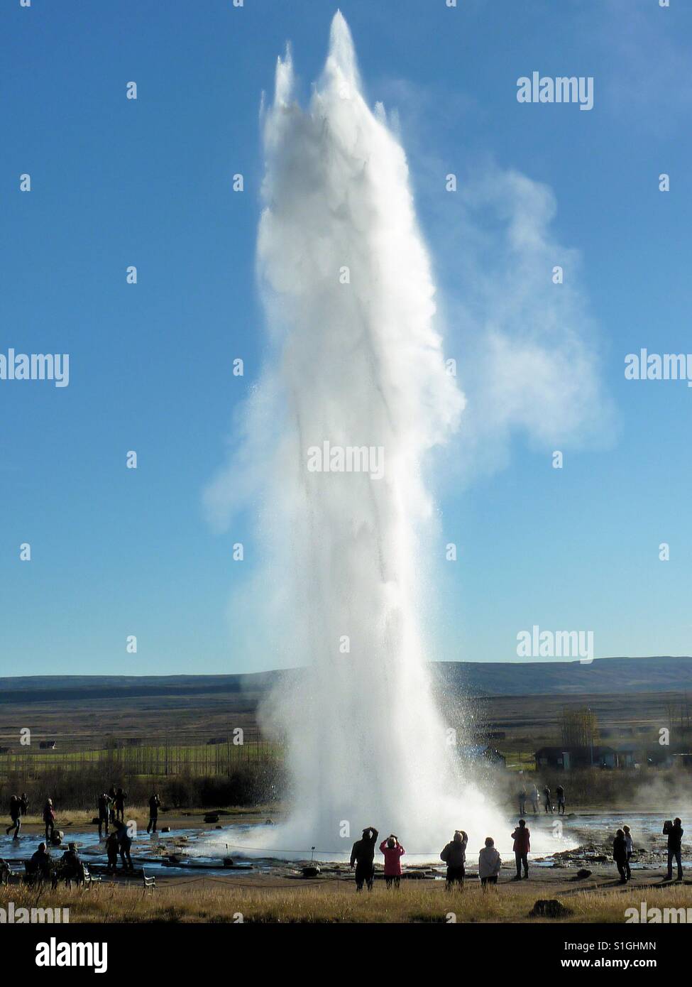 Iceland strokkur hi-res stock photography and images - Alamy