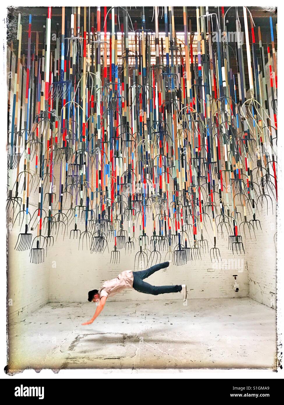 Levitating Man High Resolution Stock Photography and Images - Alamy