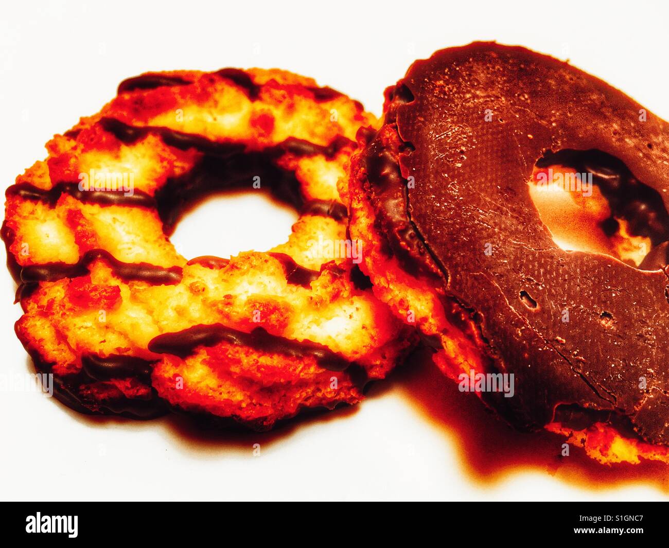 Coconut rings hi-res stock photography and images - Alamy