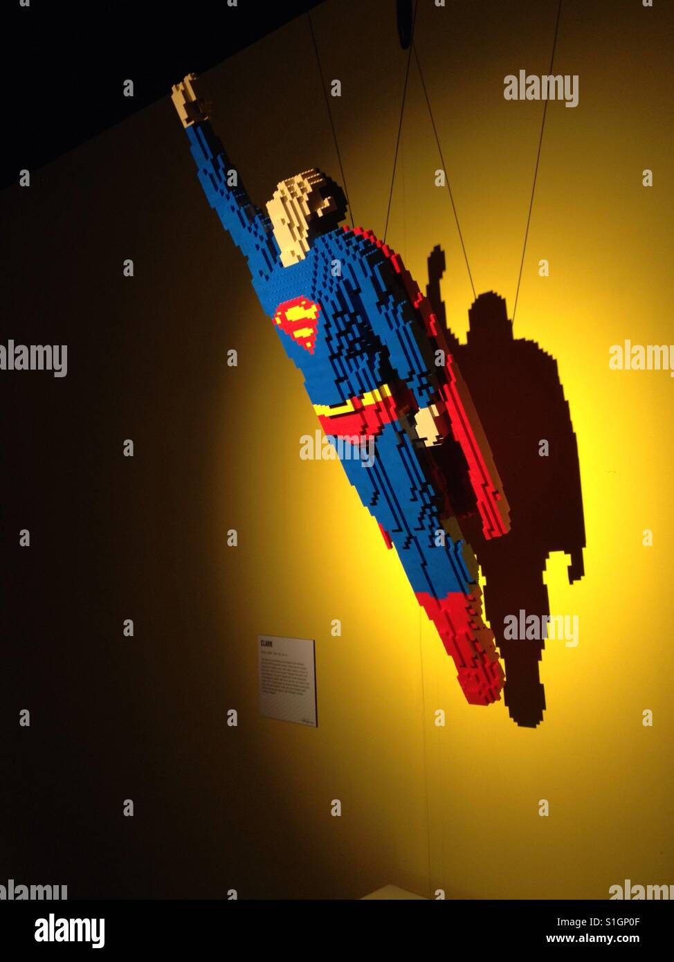 Real Superman Flying Side View