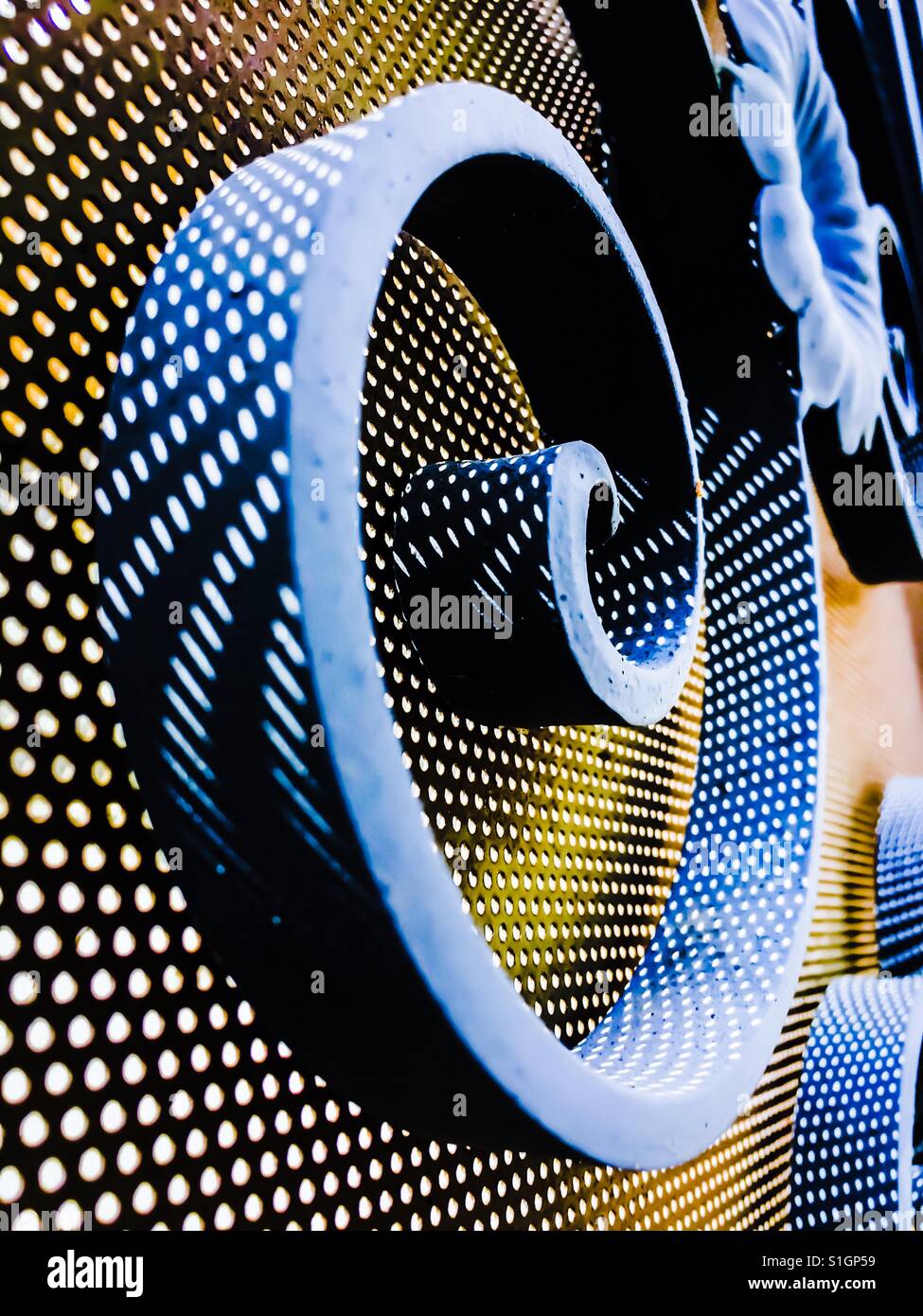 Wrought iron grate hi-res stock photography and images - Alamy