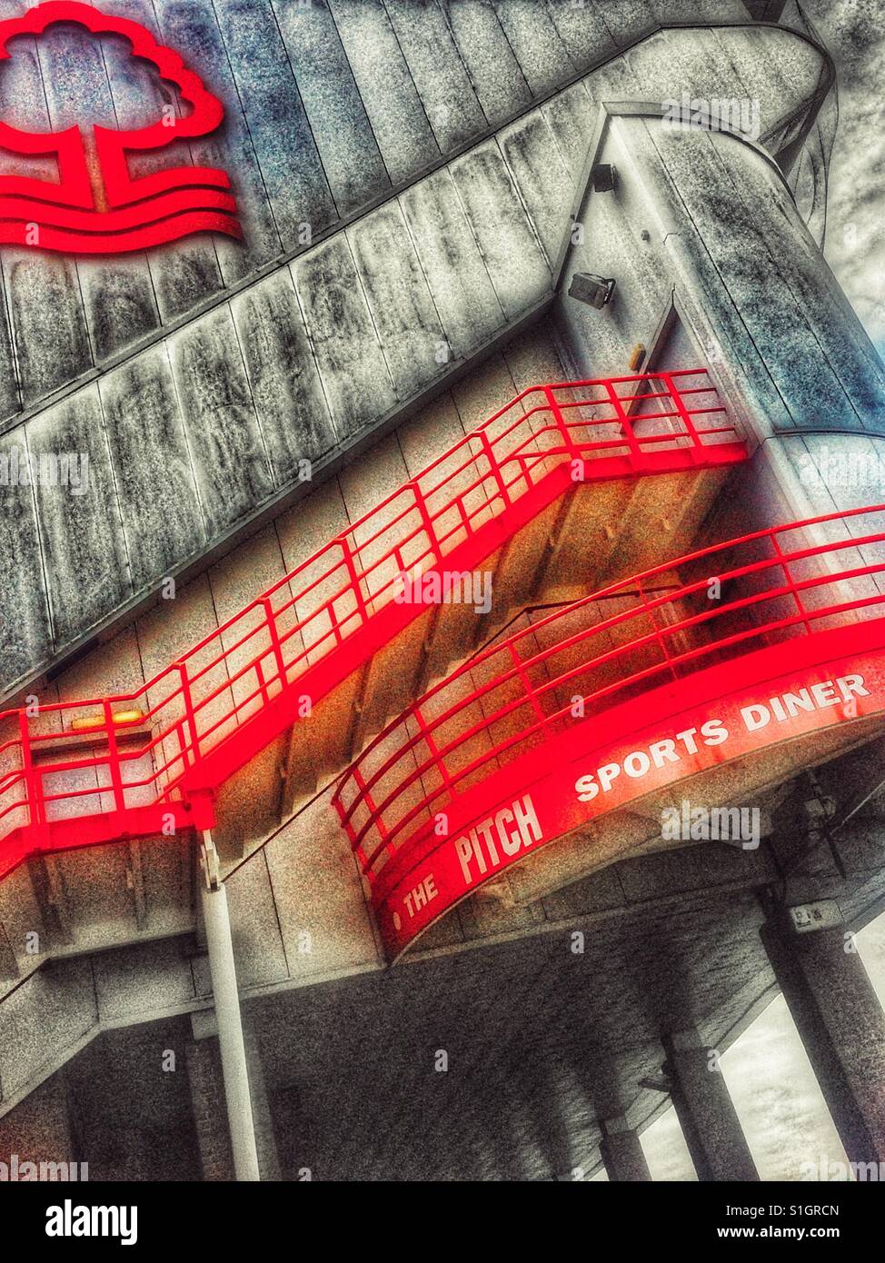 Nottingham forest fc logo hi-res stock photography and images - Alamy