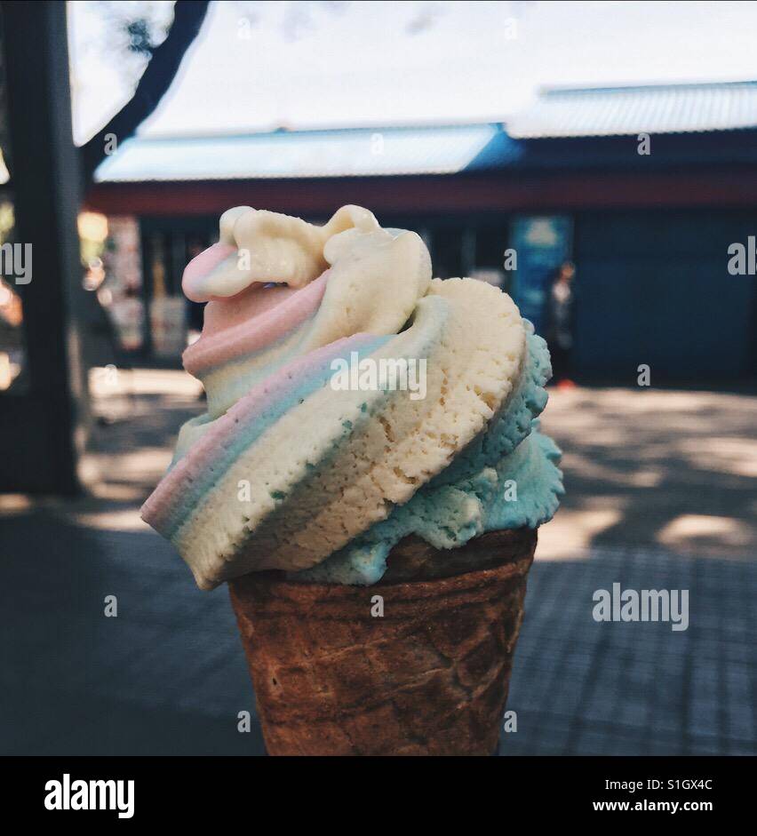 Ice cream rainbow hi-res stock photography and images - Alamy