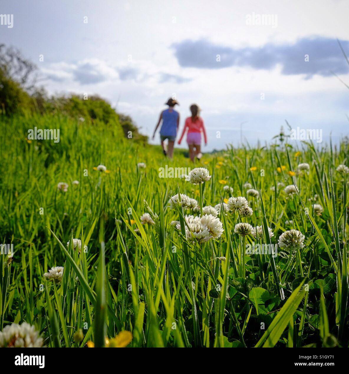 English girls walking hi-res stock photography and images - Alamy