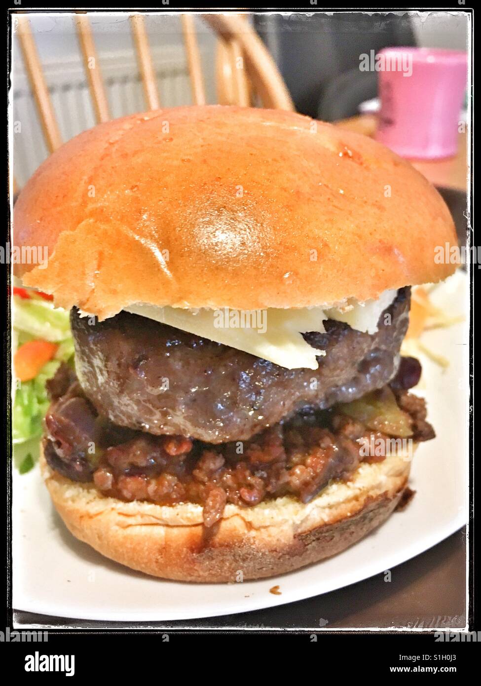Chilli burger hi-res stock photography and images - Alamy