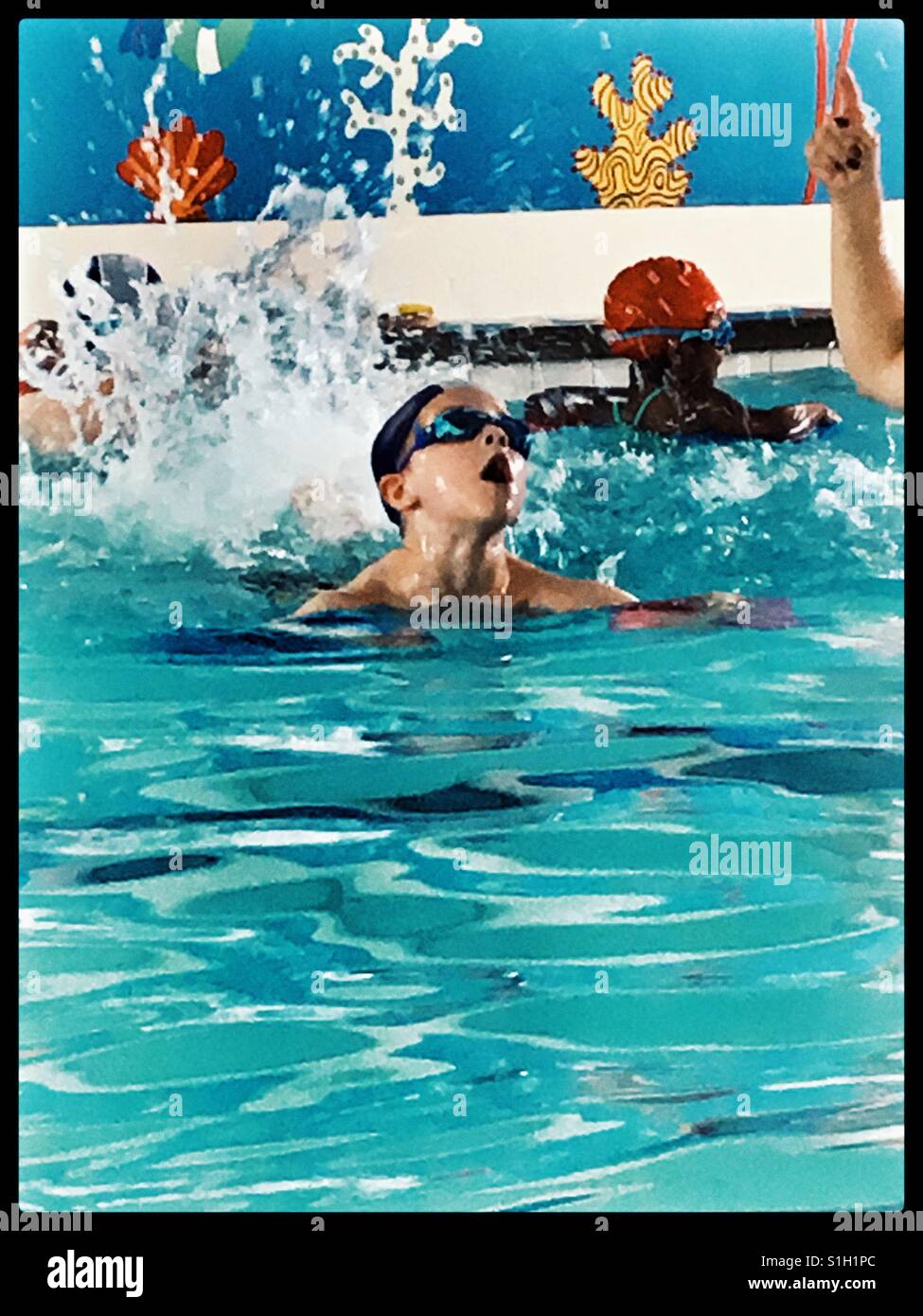 Swimming lessons hi-res stock photography and images - Alamy