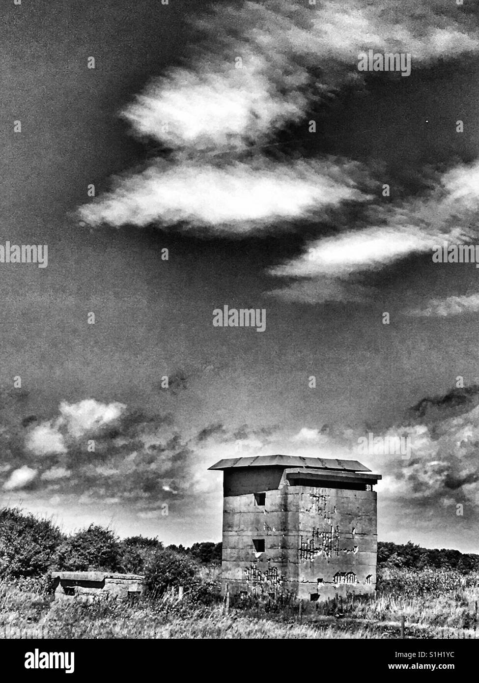 Ww1 lookout tower Black and White Stock Photos & Images - Alamy