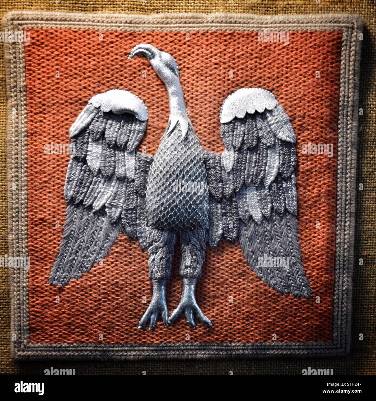 Silver embroidery hi-res stock photography and images - Alamy