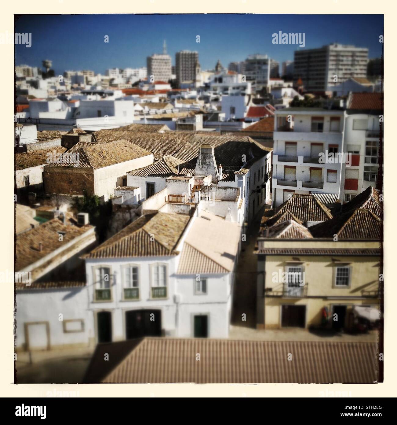 Faro city landscape Stock Photo - Alamy