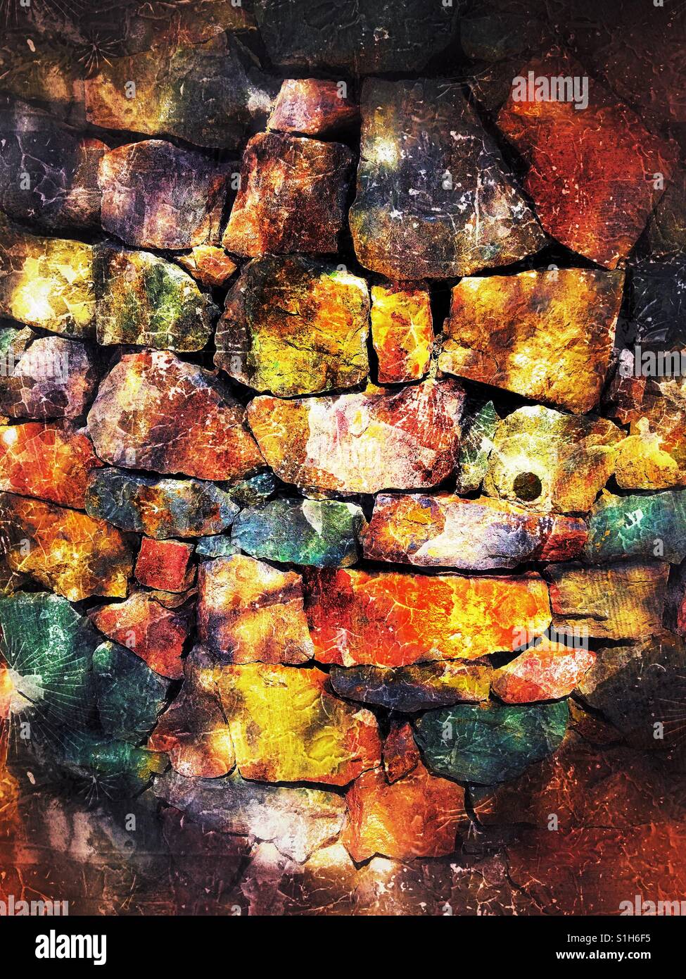 Rocks with rainbow hi-res stock photography and images - Alamy