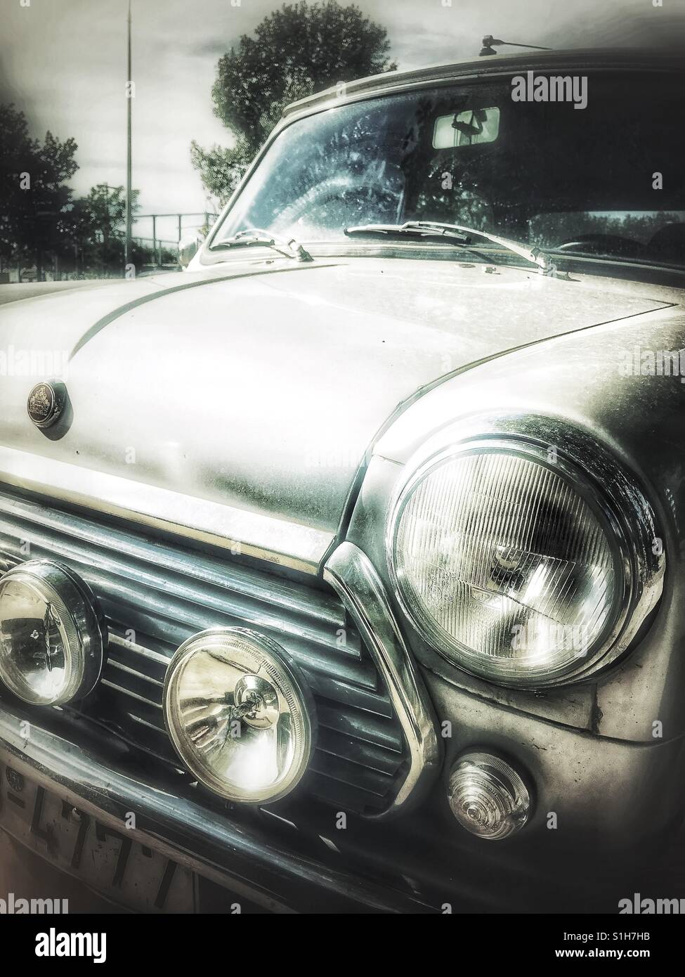 Silver headlight hi-res stock photography and images - Alamy