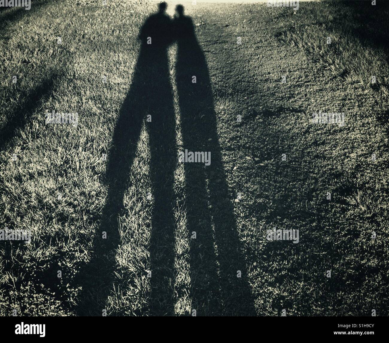 Tall shadows people hi-res stock photography and images - Alamy