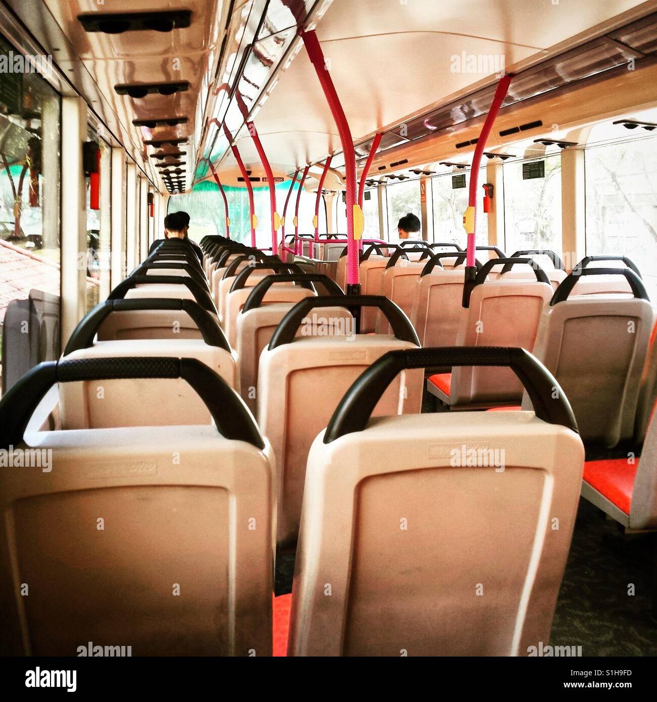 Inside singapore bus hi-res stock photography and images - Alamy