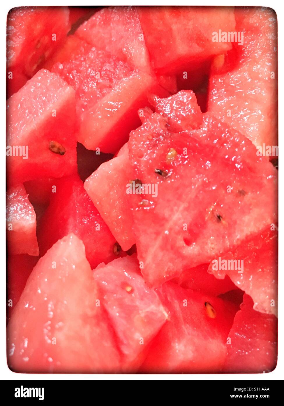 Pieces of melon hi-res stock photography and images - Alamy