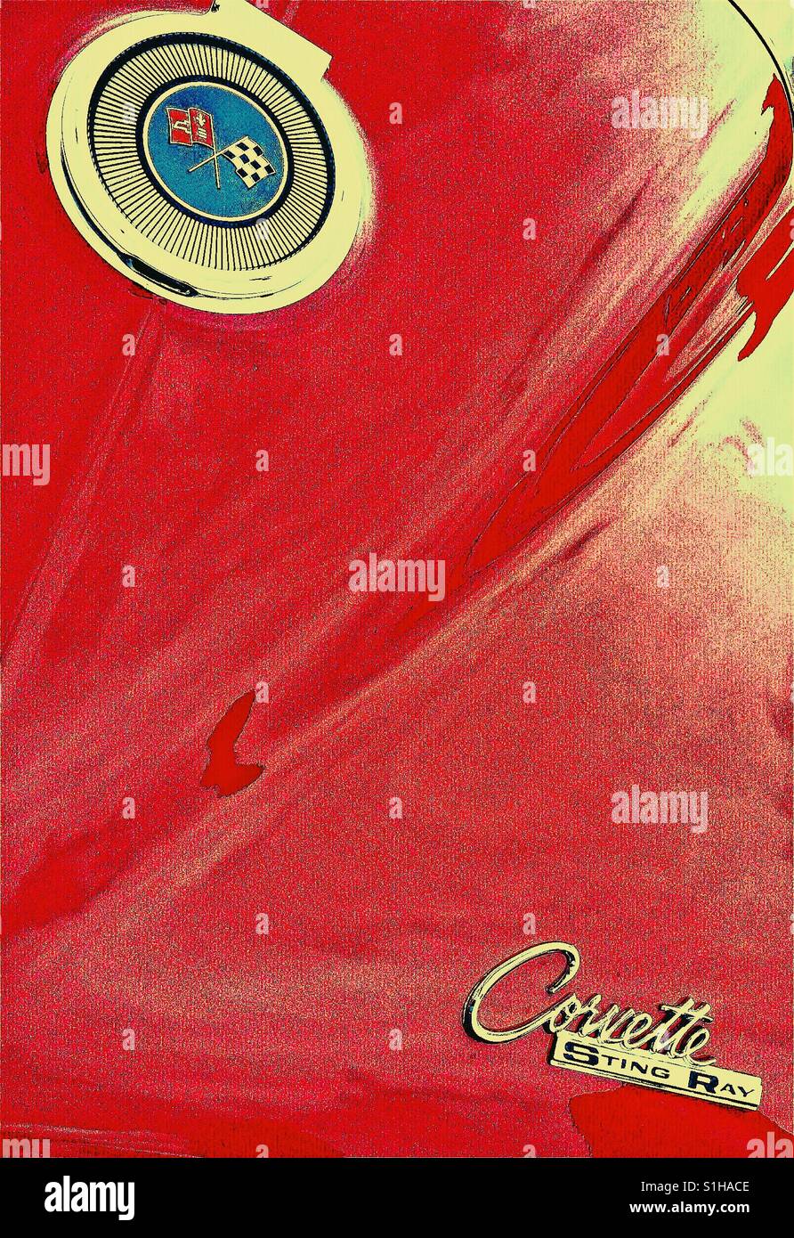 Corvette stingray badge hi-res stock photography and images - Alamy