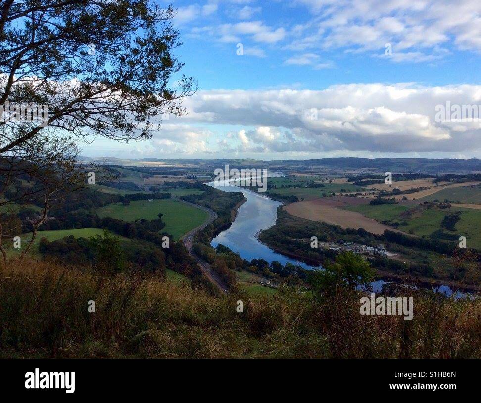 River view in Perth, Scotland Stock Photo - Alamy