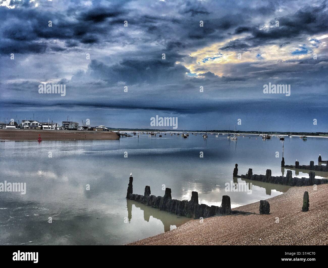 River Deben Bawdsey Ferry Suffolk Stock Photo - Alamy
