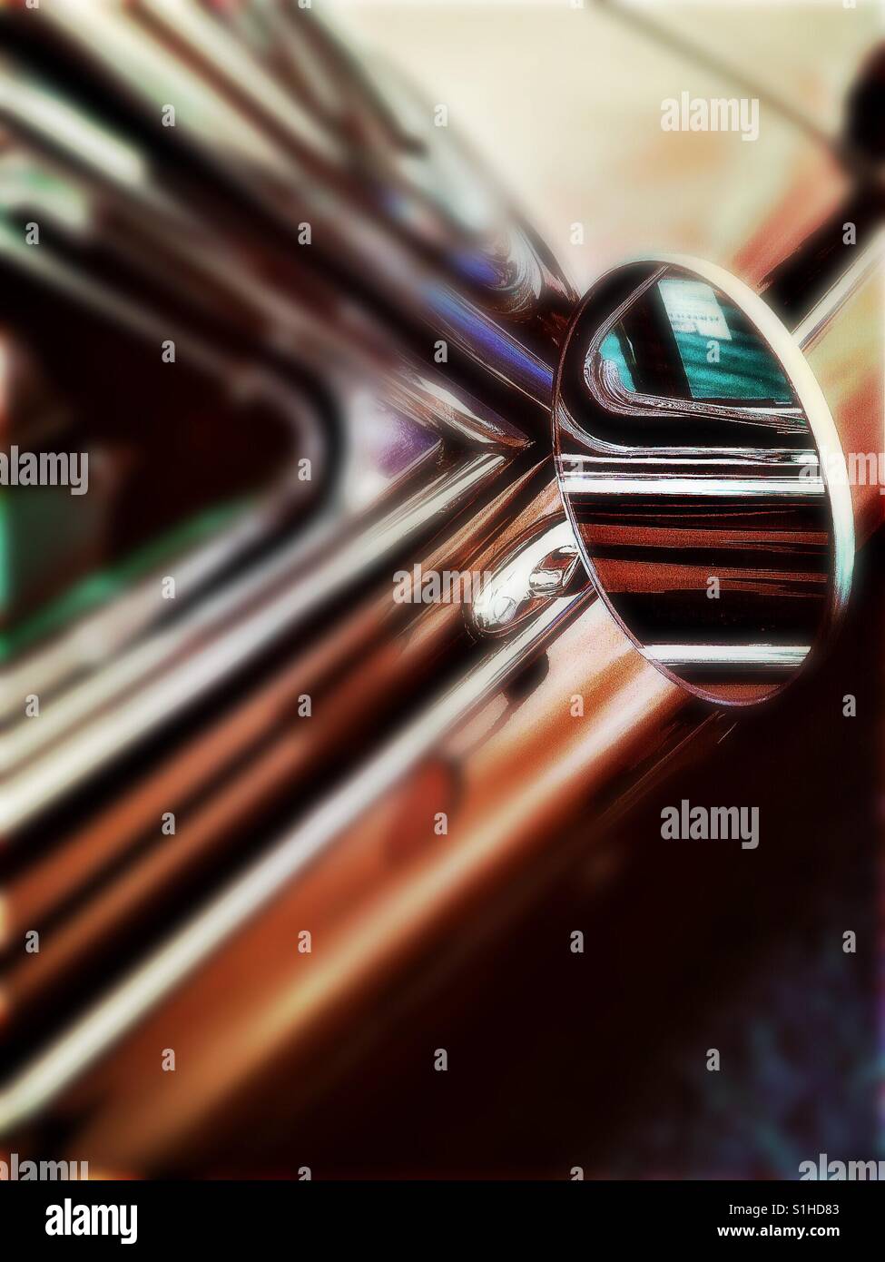 Chrome wing mirror hi-res stock photography and images - Alamy