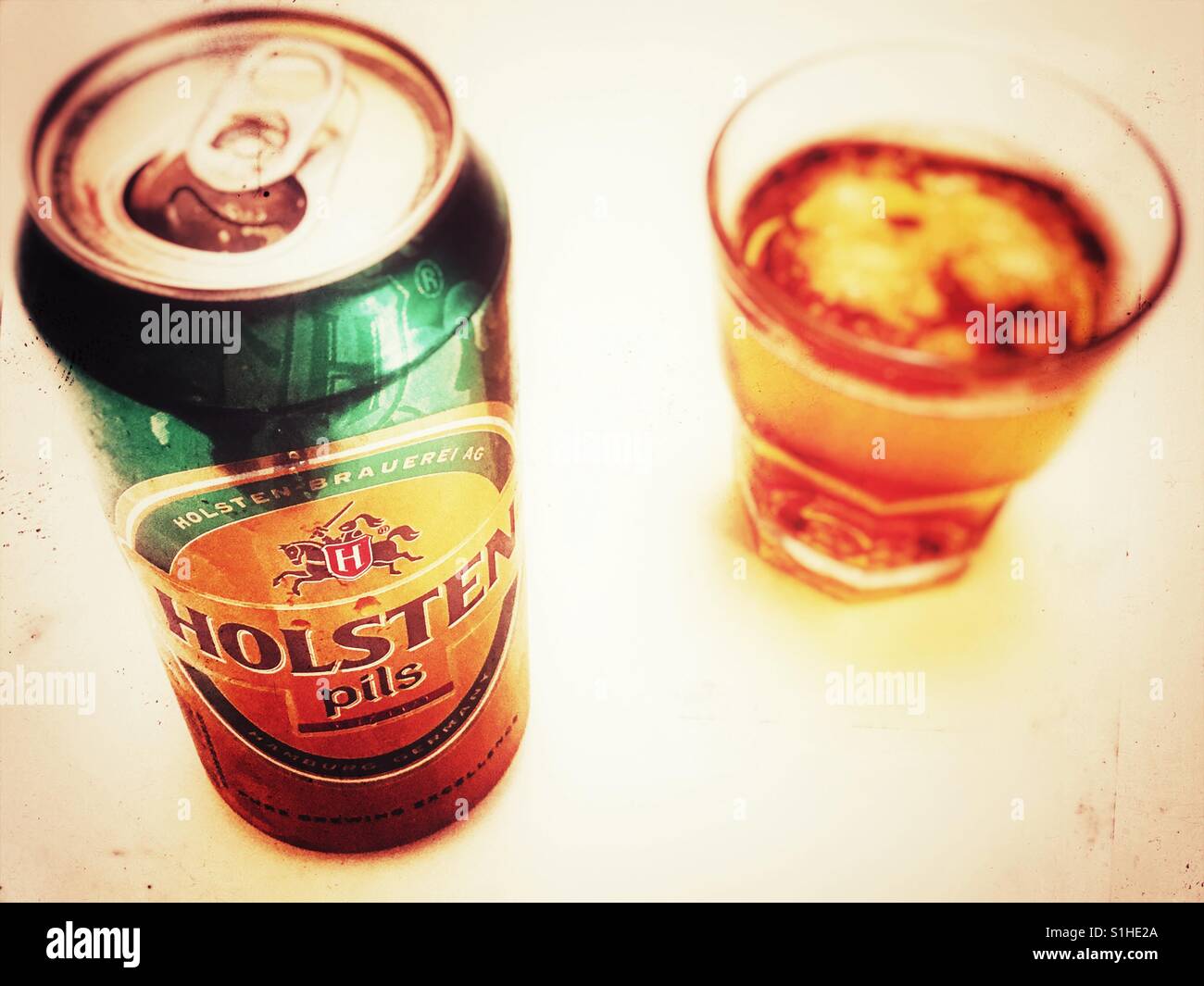 Holstein Pils beer Stock Photo - Alamy