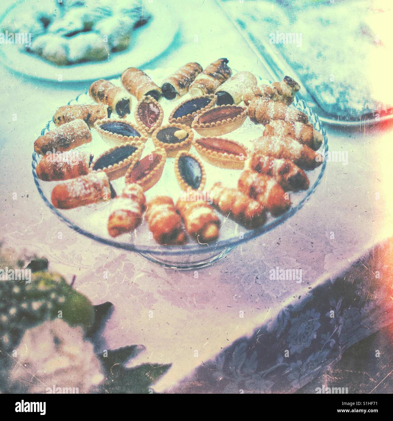 Sweets on the table Stock Photo - Alamy